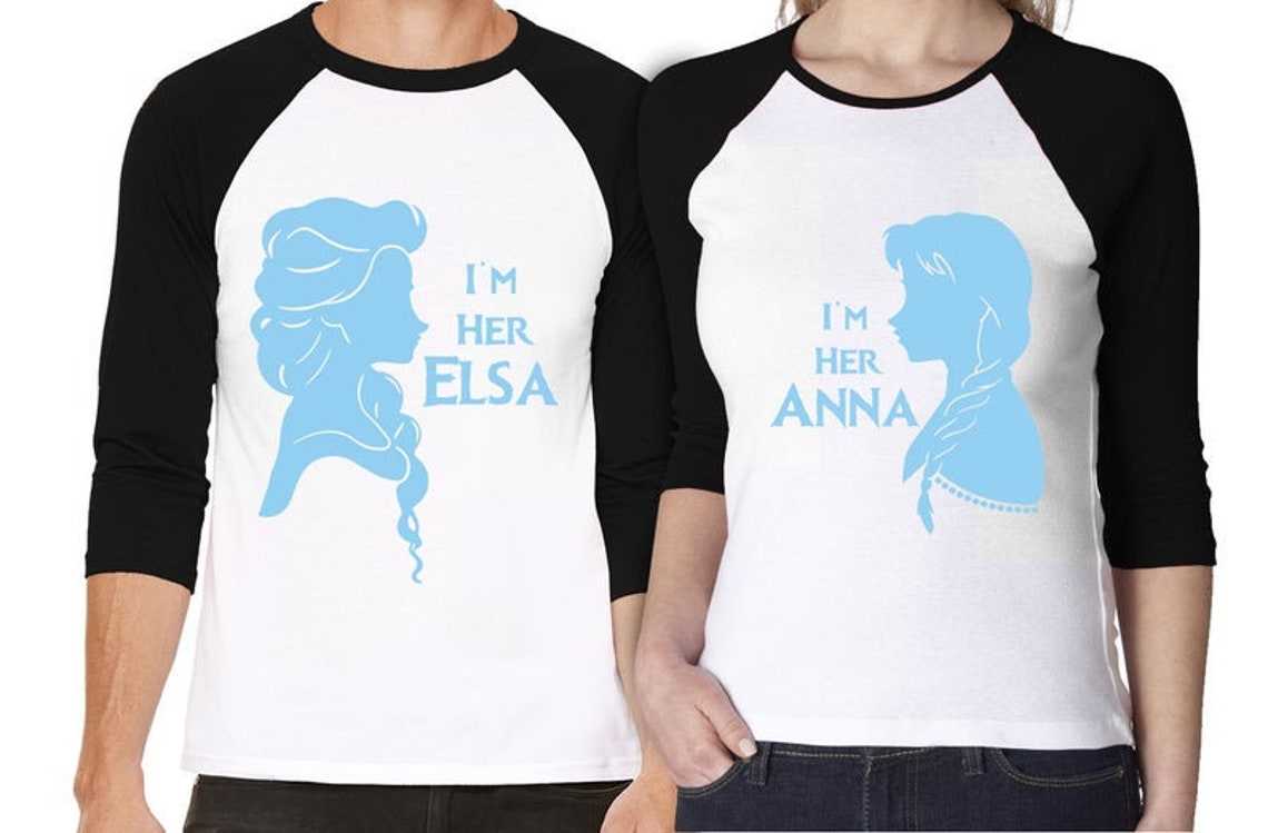 Elsa and Anna Cut Files Cricut Silhouette Cameo Svg Cut - Etsy