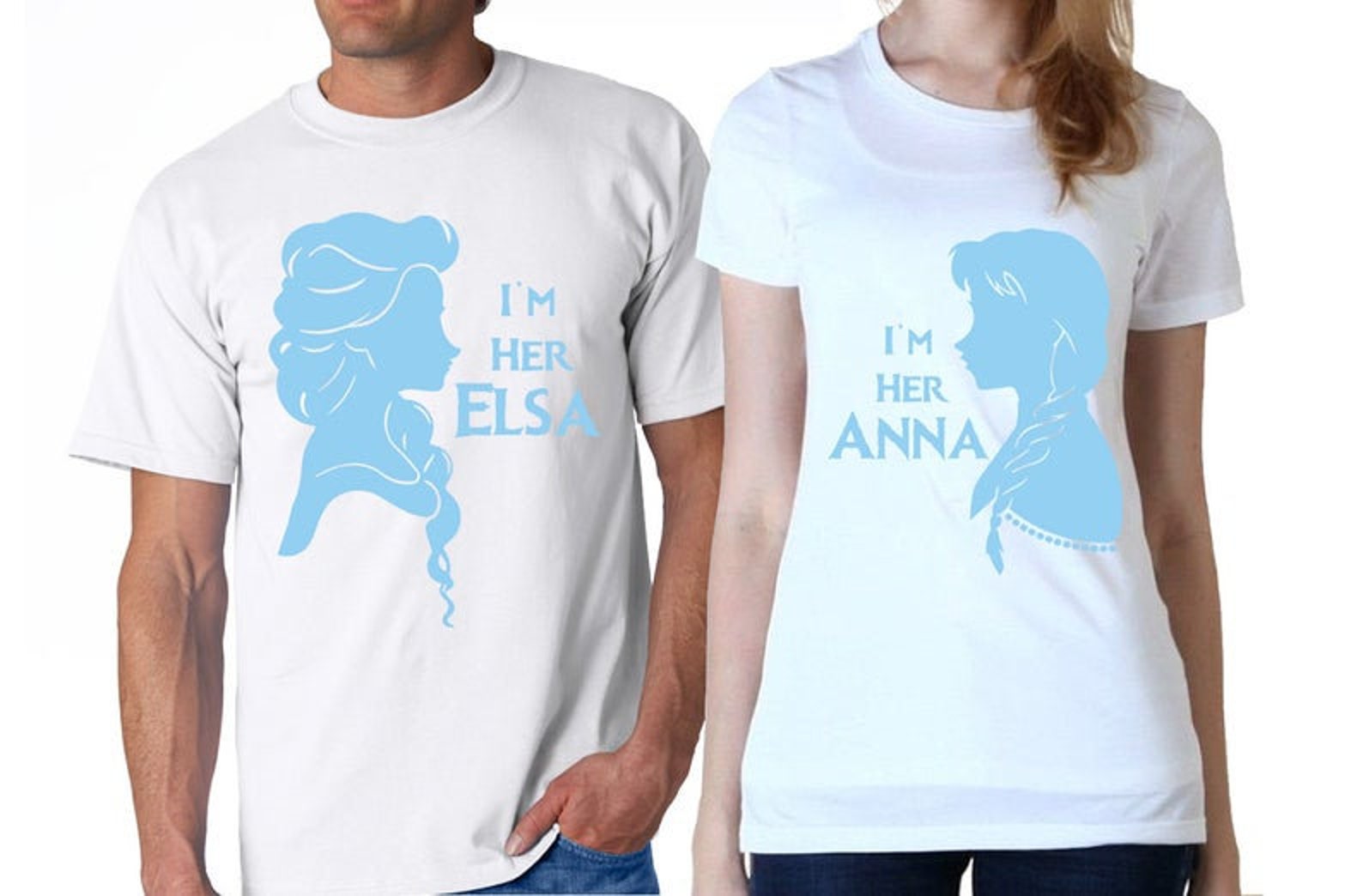 Elsa and Anna Cut Files Cricut Silhouette Cameo Svg Cut - Etsy