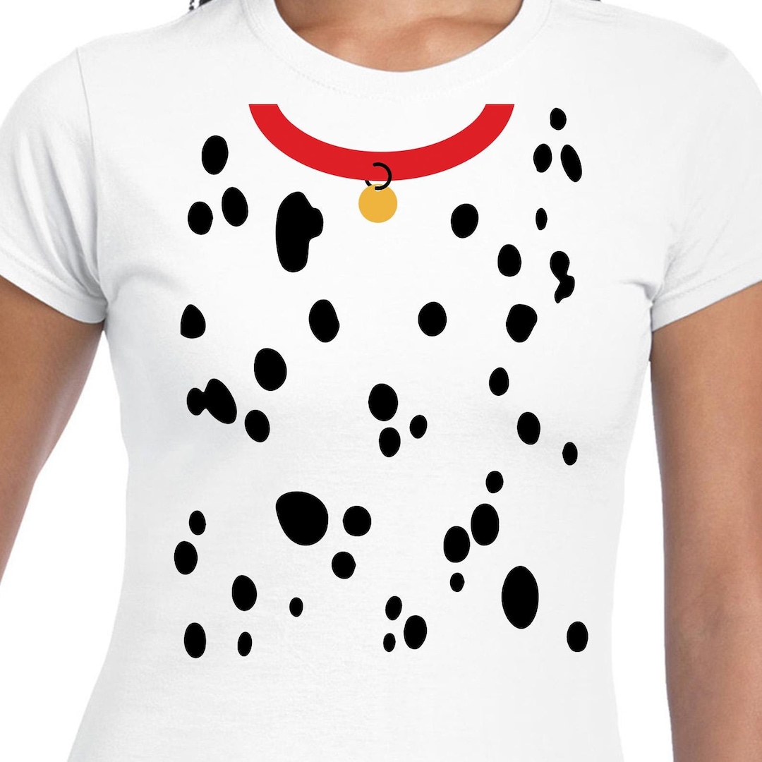 Dalmation Costume Shirt Cut Files | Cricut | Silhouette Cameo | Svg Cut ...