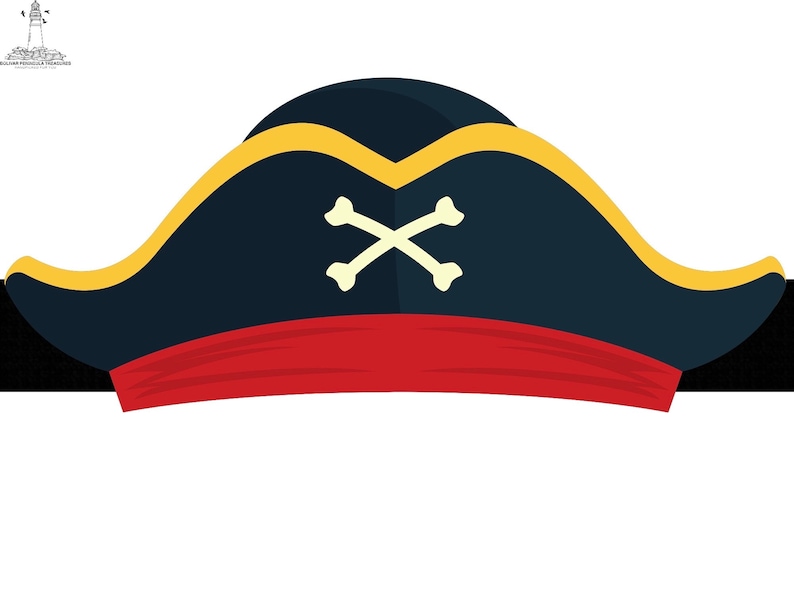 Pirate Treasure Hunt Printable Bundle With Pirate Hat Shiny - Etsy