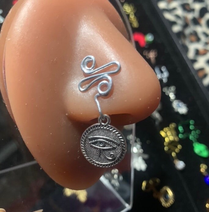 Eye of horus nose ring store