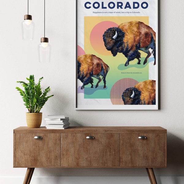 Buffalo Poster - Etsy
