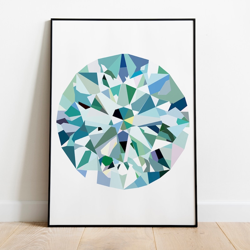 Diamond Wall Art - Etsy