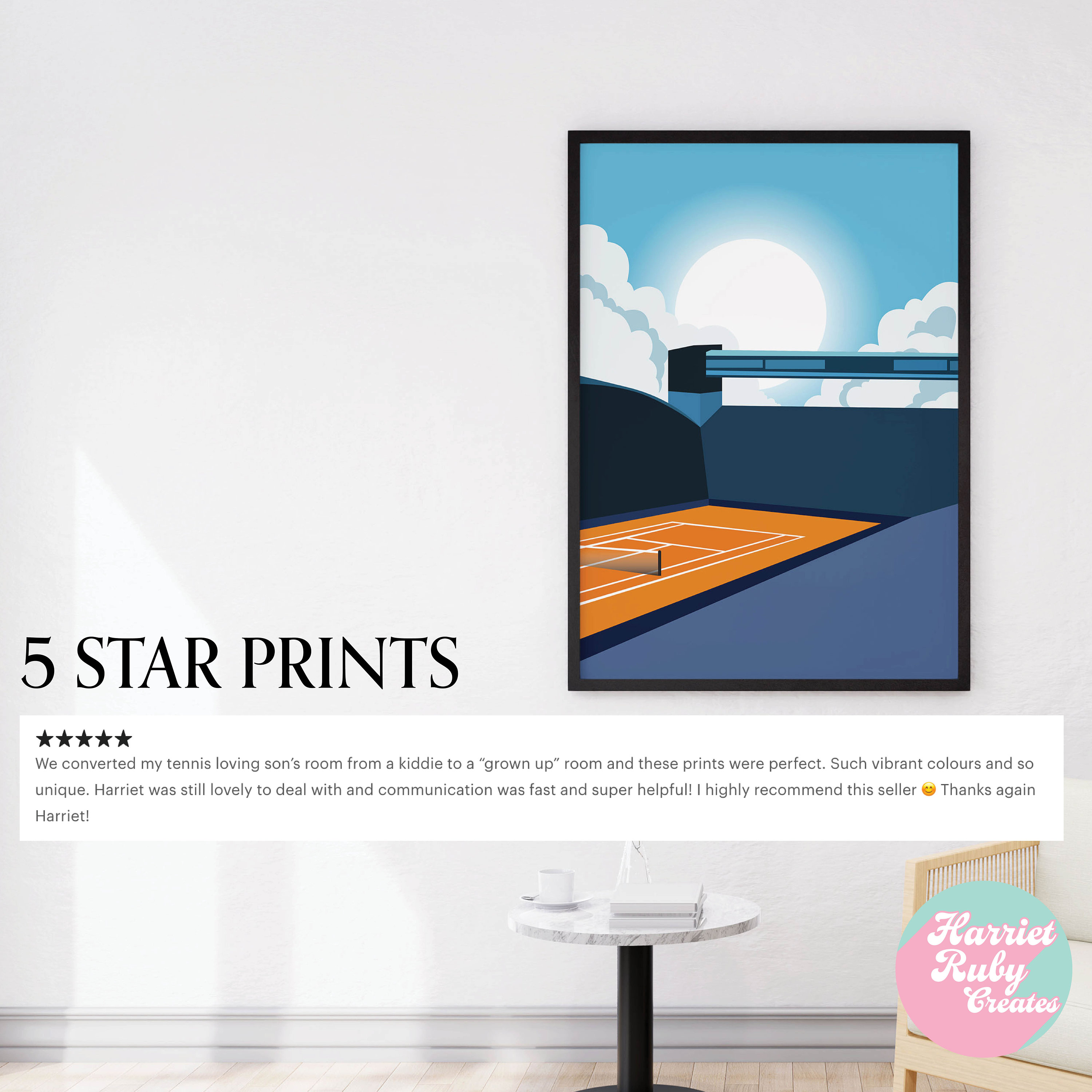 Grand Slam Tennis Poster US Open Poster Wall Art Download, Tennis Wall ...