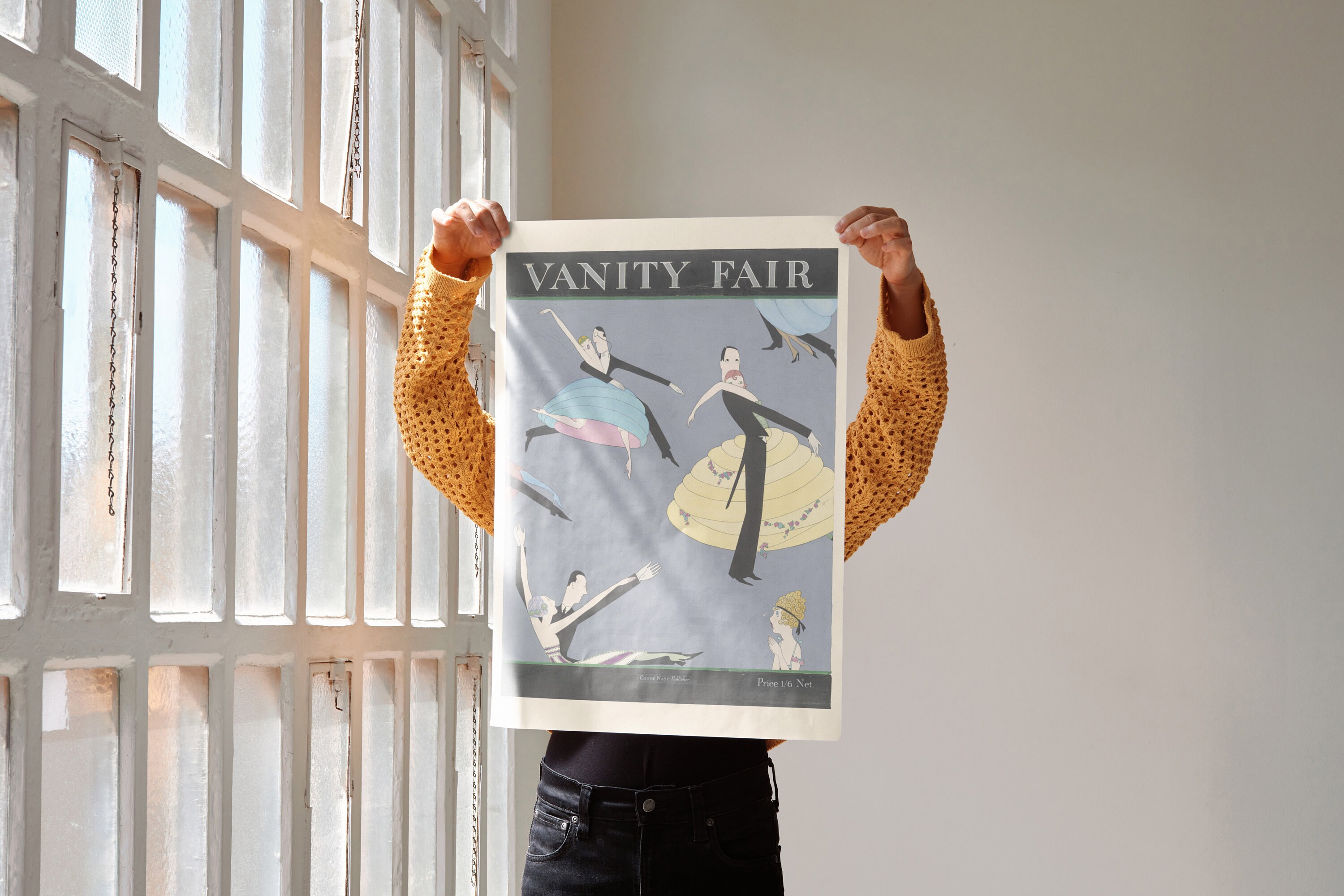 Vintage Vanity Fair Magazine Cover Art Deco Poster (digital Download ...