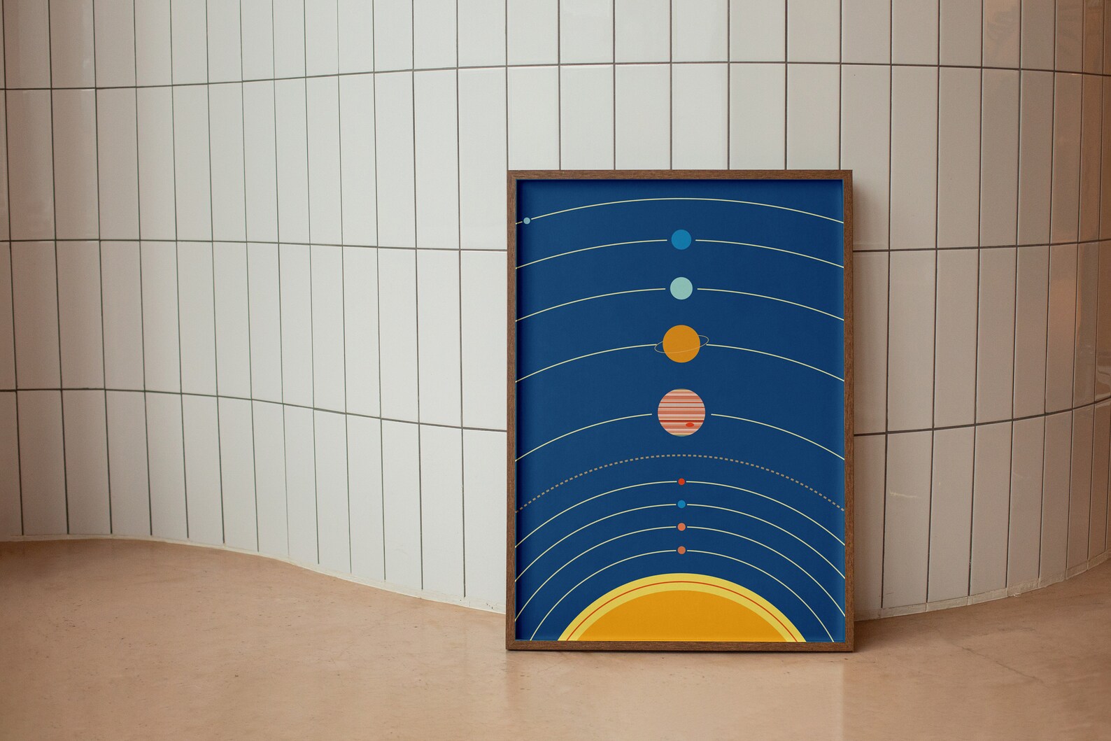 Solar System Poster Science Wall Art for Classroom Poster for Kids Room ...
