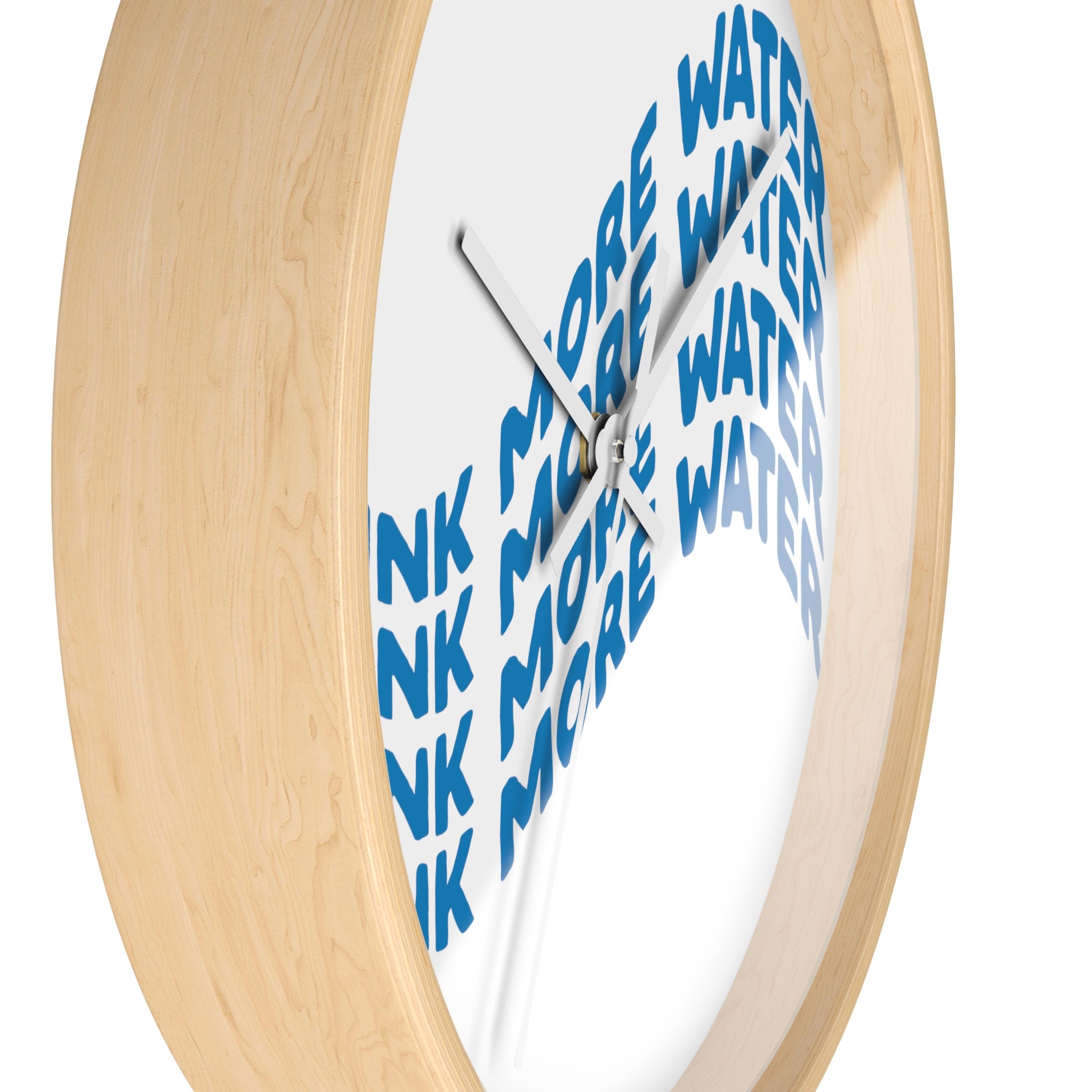 Kitchen Wall Clock Drink More Water Wall Clock for the Kitchen Home ...