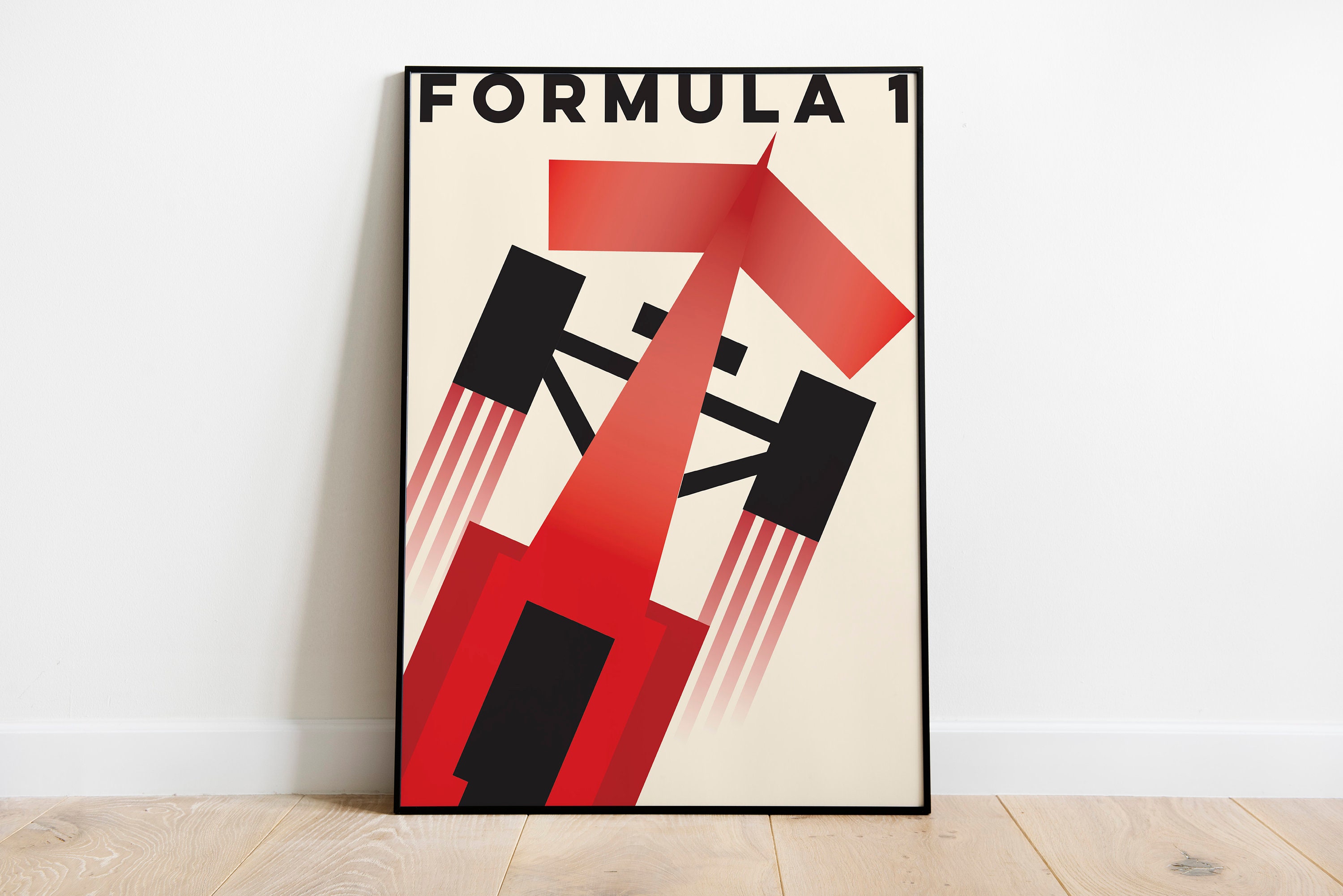 Birthday Card for Formula 1 Fan Greeting Card F1 Red Formula 1 Vintage ...