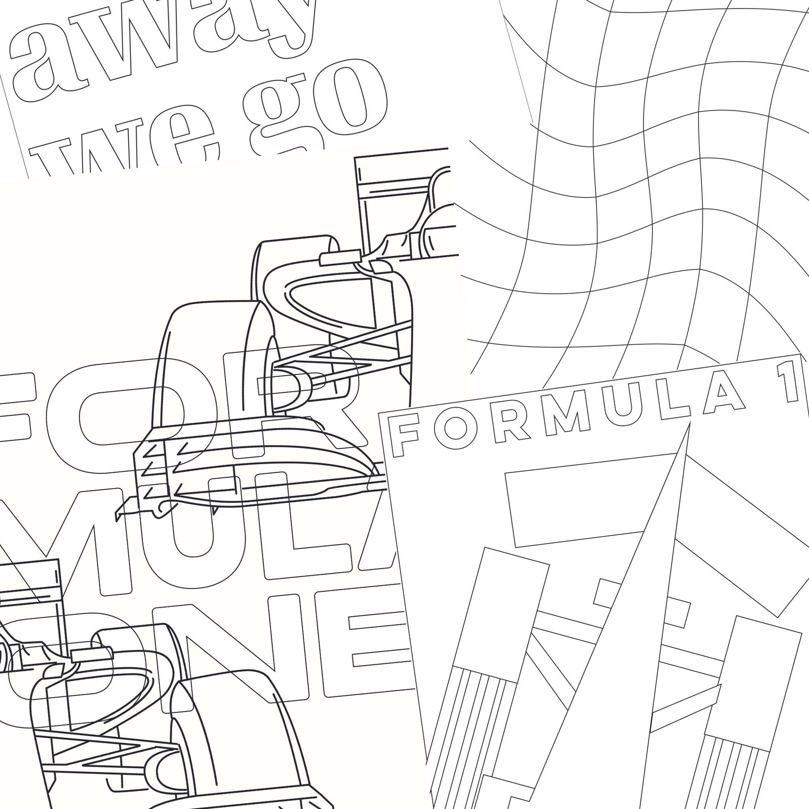 Coloring Pages Formula 1 Activity Sheet F1 Poster Digital, F1 Poster ...