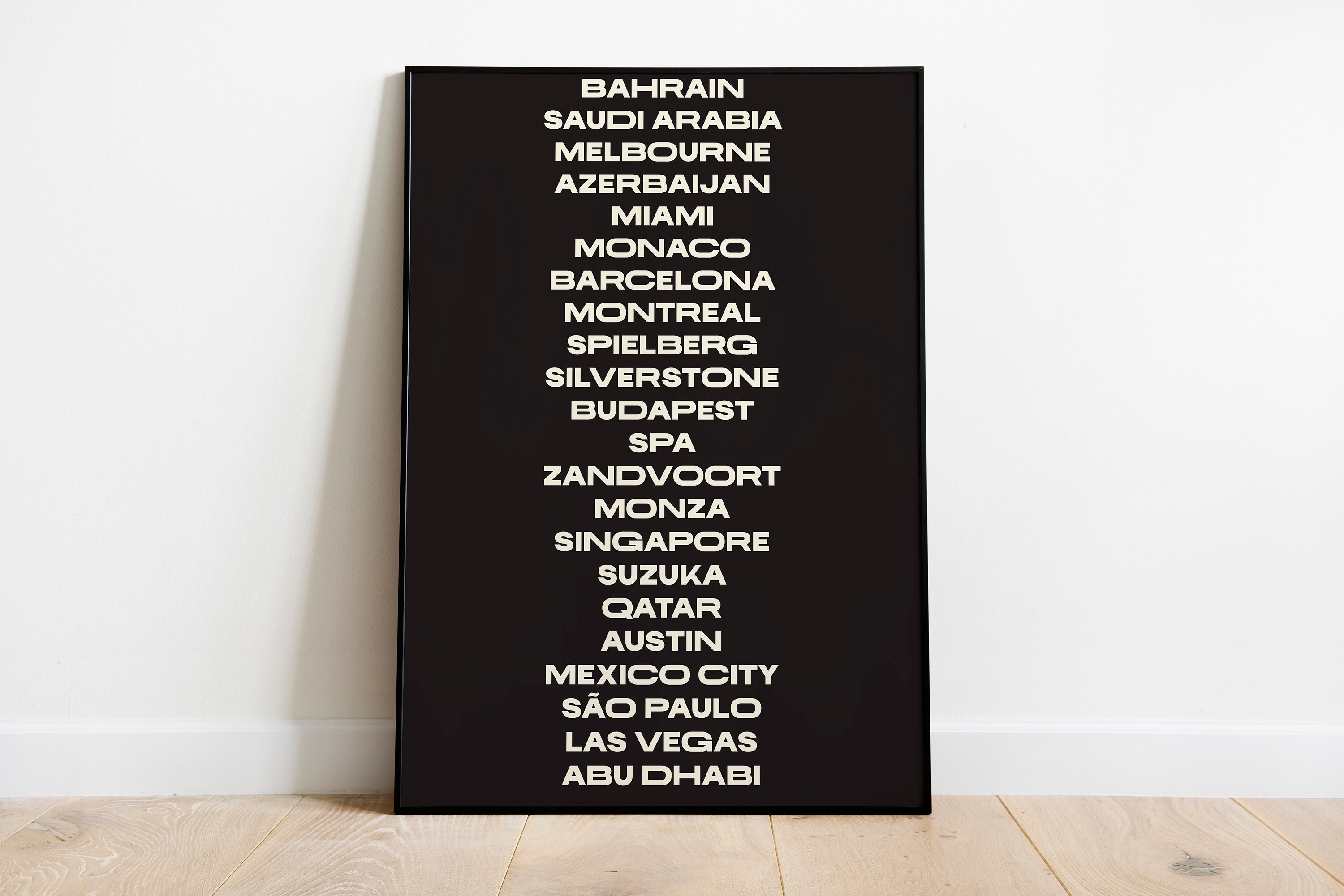 Formula 1 Wall Art Game Room F1 Poster Digital, F1 Poster Red, Formula ...