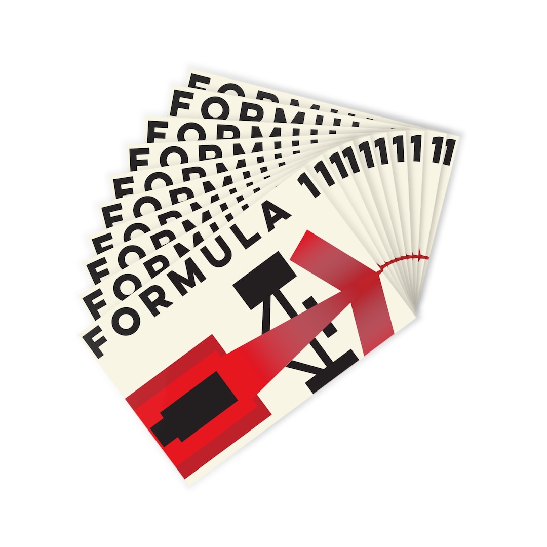 Postcard Motorsport, Formula 1 Postcard Room Decor F1 Postcard Formula ...