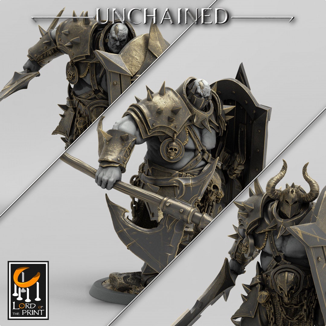 Heavy Soldiers Multiple Poses Dungeons and Dragons, 28mm and up ...