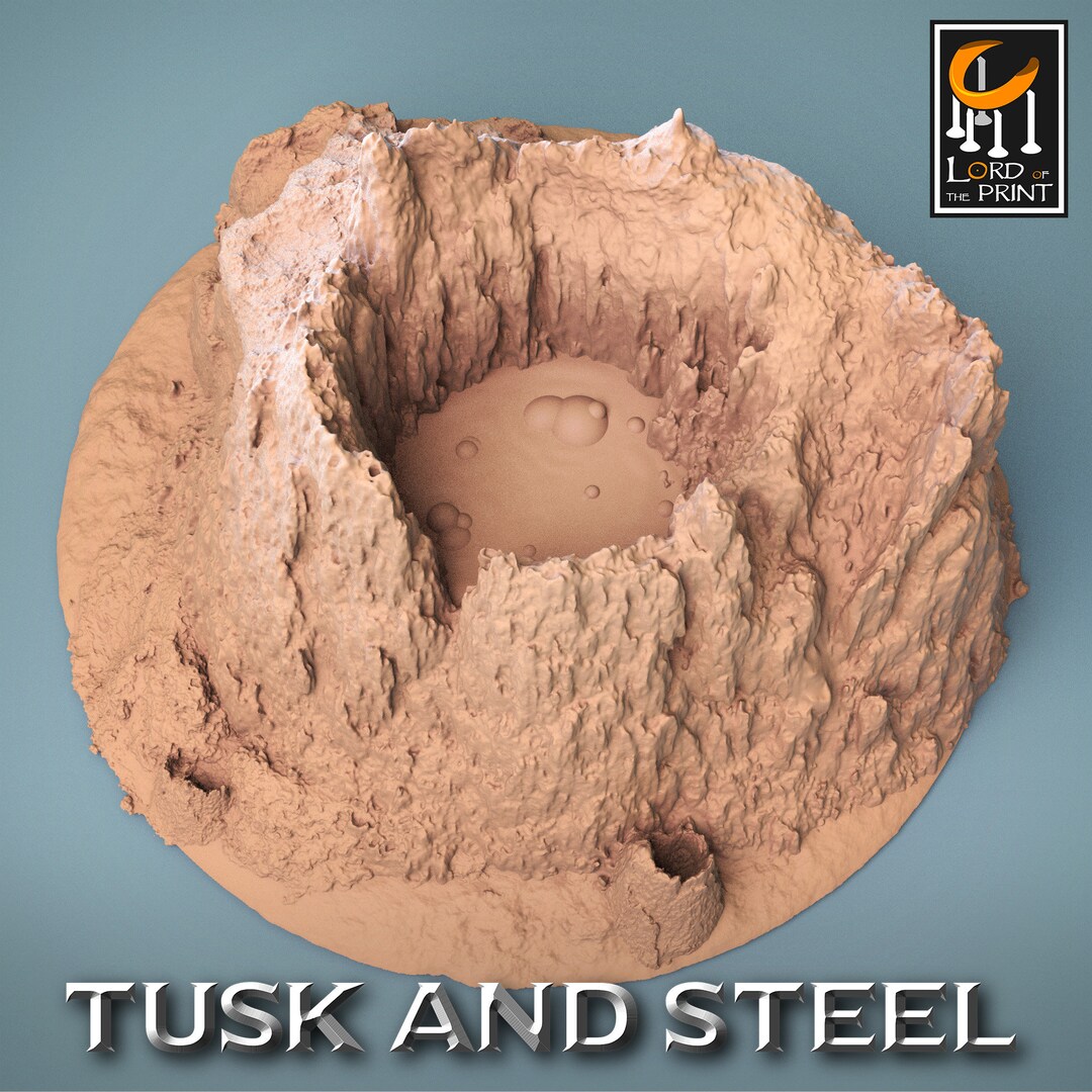 Acid Pit / Crater Multiple Styles Dungeons and Dragons, 28mm and up ...