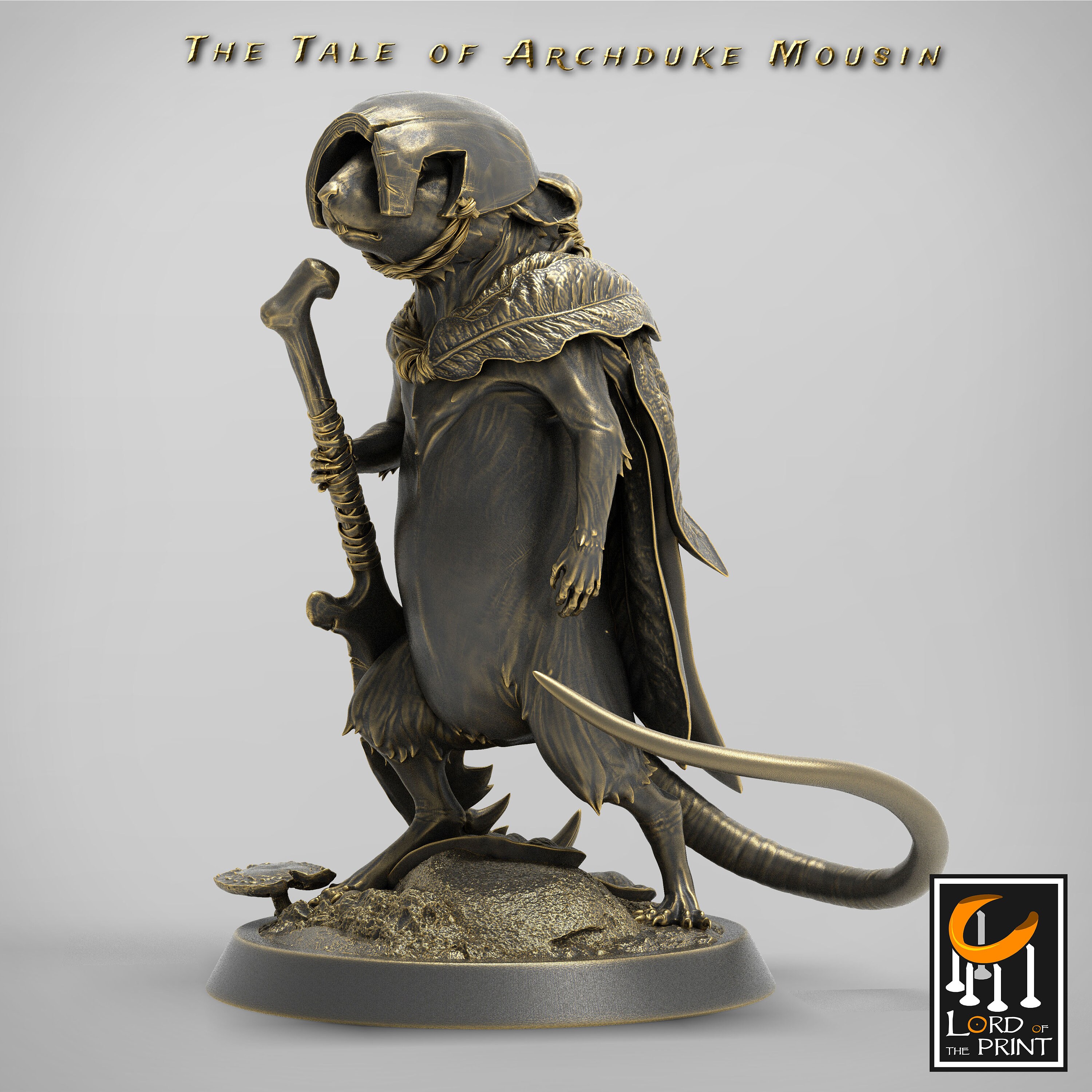Mousekin Warrior Multiple Poses Dungeons and Dragons, 28mm and Up ...