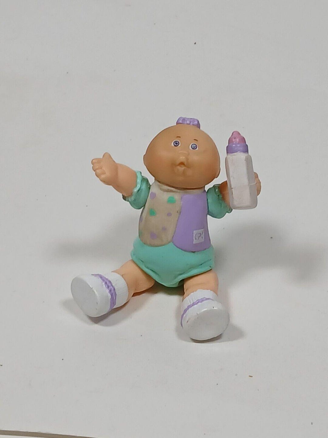Vintage 1984 Cabbage Patch Kids Mini Poseable Doll Figures Figurine ...