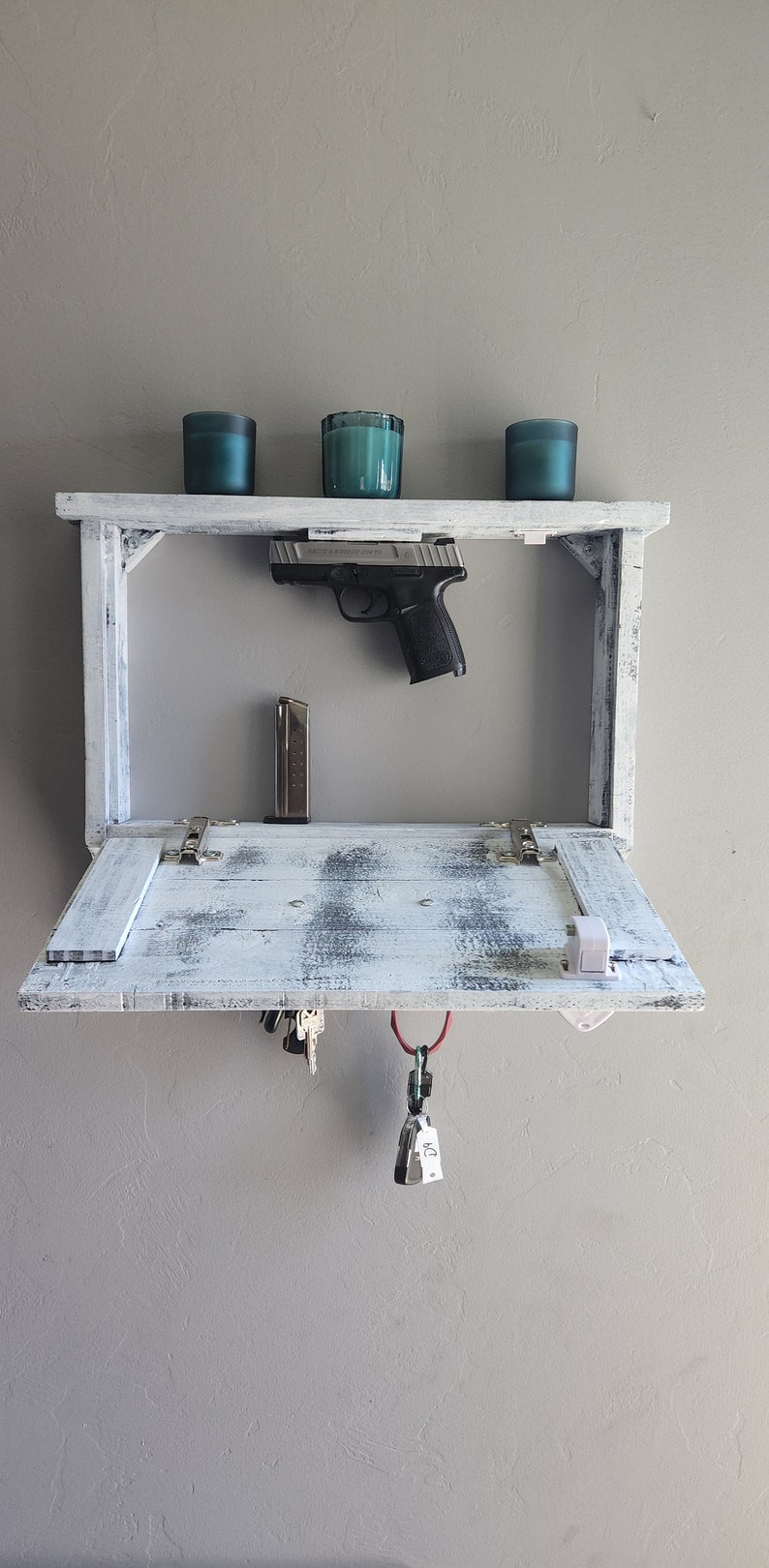 Hidden Gun Keychain Holder - Etsy