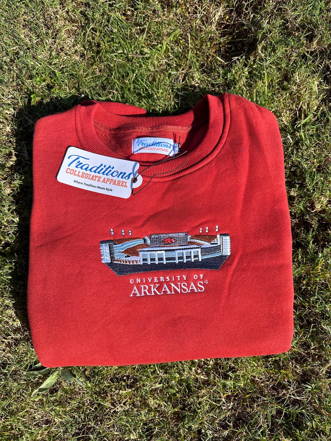 Arkansas Stadium Crewneck - Etsy