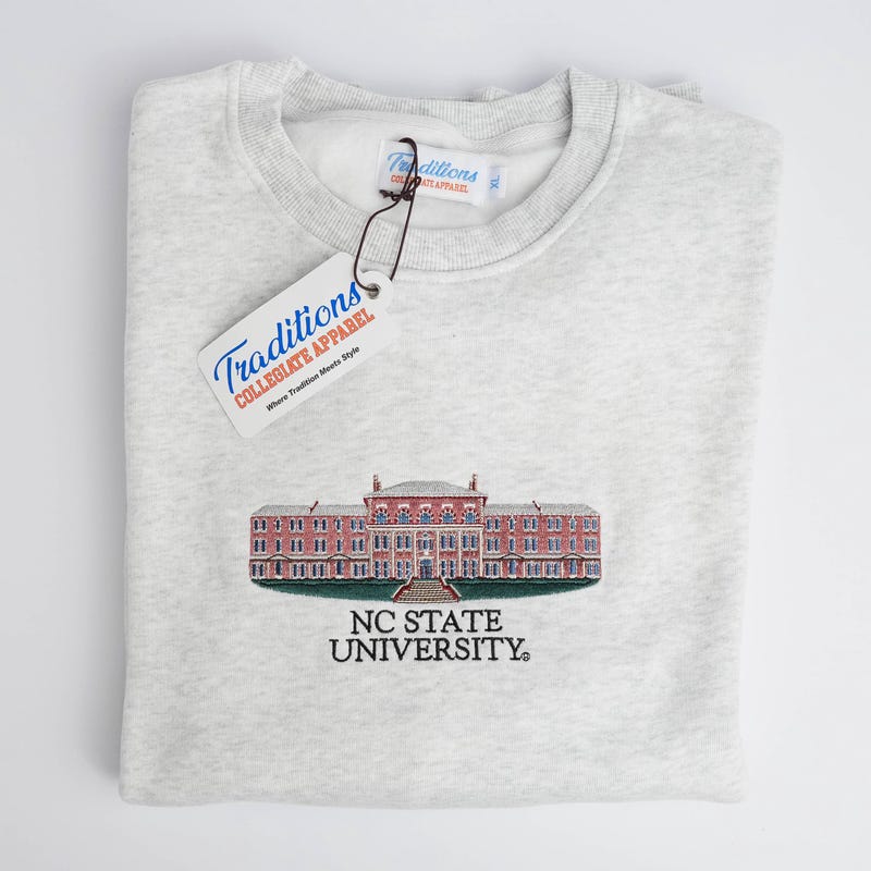 Nc State University Sweater - Etsy