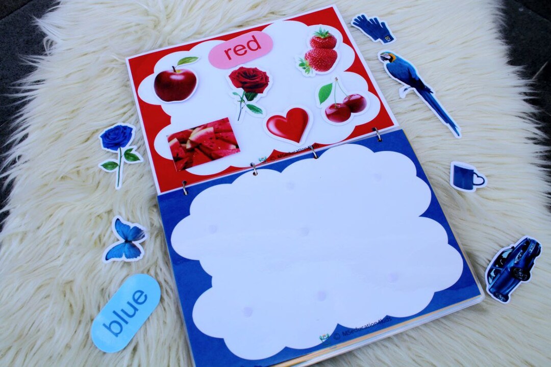 Montessori Color Sorting, Flash Cards and More of Coloring & Worksheets ...