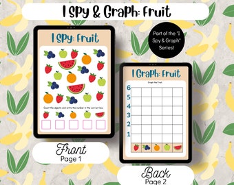 Fruit Graph - Etsy