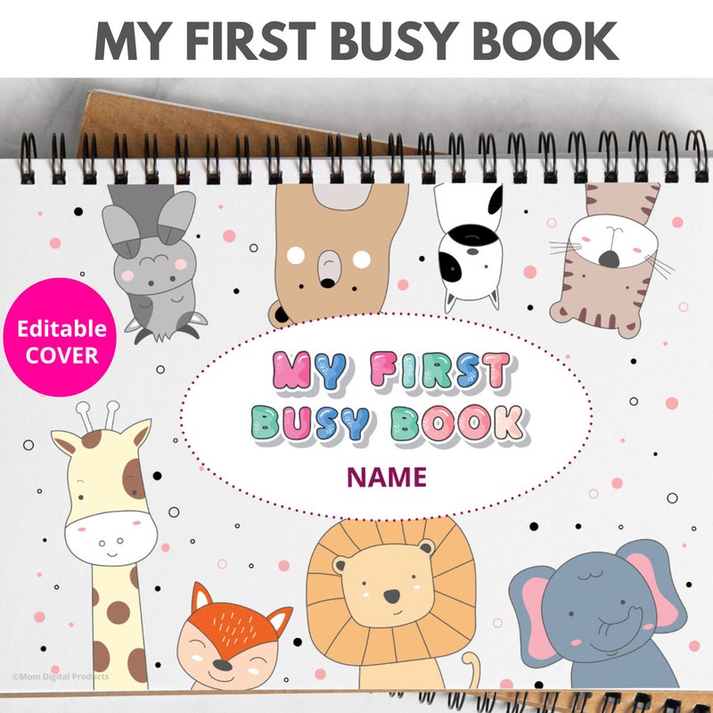 Toddler Busy Book - Etsy