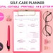 Self Care Planner, Editable Pdf Planner, Wellness Journal - Etsy