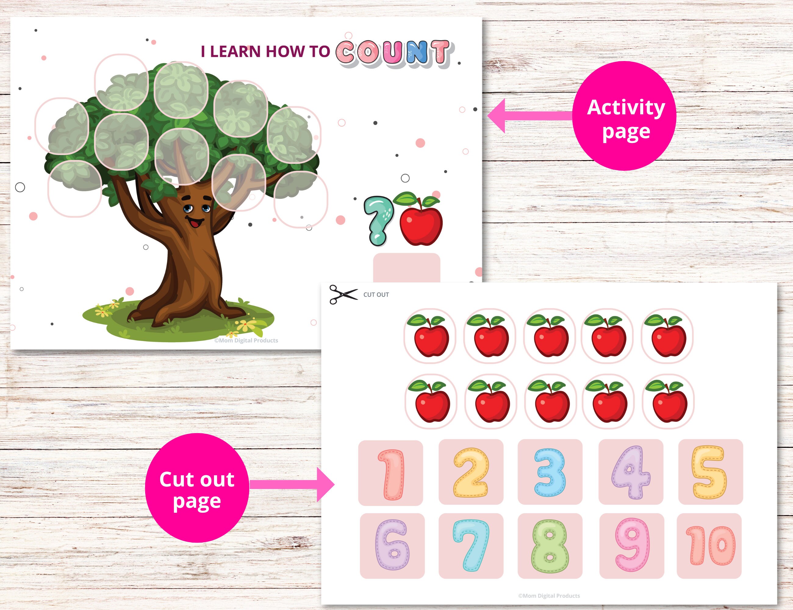 Toddler Activity Busy Book Printable, My First Learning Book (editable ...