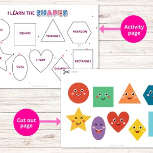 Toddler Activity Busy Book Printable, My First Learning Book (editable ...