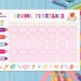 School Timetable| Editable Pdf - Etsy