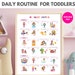 Printable Daily Routine for Toddlers Editable Pdf - Etsy