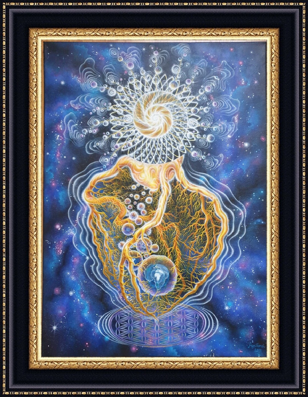 The Cosmic Heart - Etsy