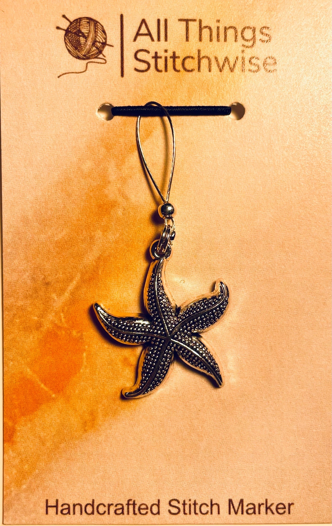 Metal Starfish Sea Shell Stitch Marker for Knitting Gift-pack ...