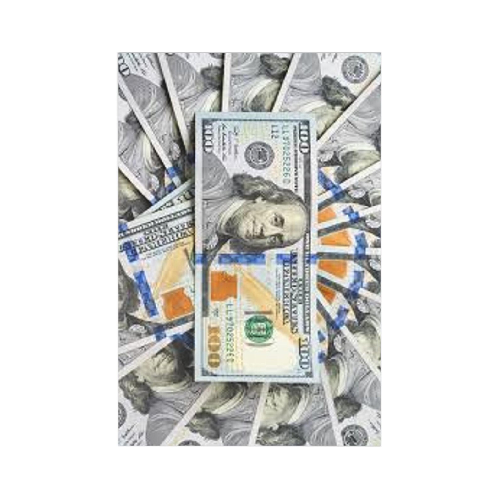 Hundred Dollar Bill Postcards | Money Stack Postcard Set (7 Pcs) - Etsy