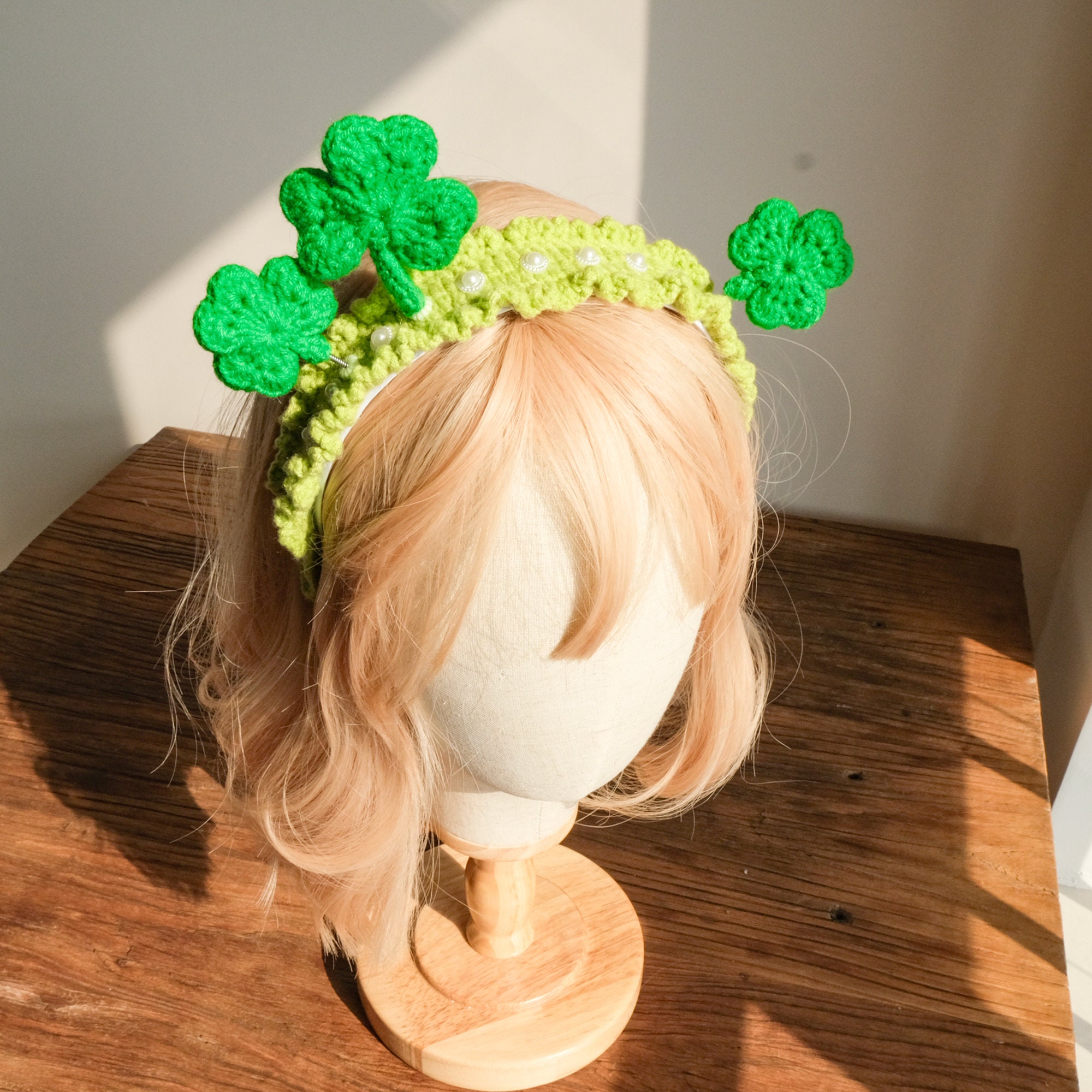 Handcrafted St. Patrick's Day Shamrock Headband |unique Lucky Headpiece ...