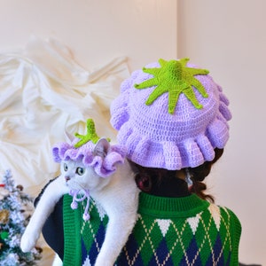 Pet and Owner Matching Crochet Hat Set|christmas Cat Hat|halloween ...