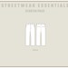 Chino Pants Flat Technical Drawing: Streetwear Design Template - Etsy