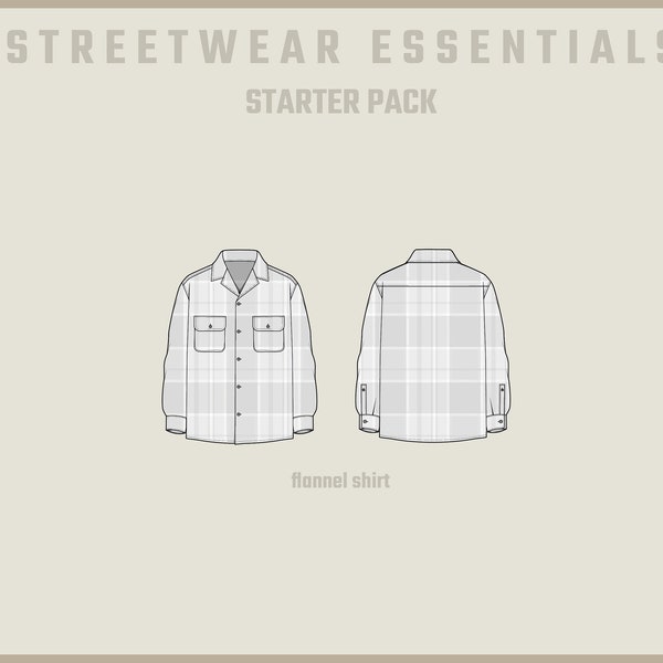 Flannel Drawing - Etsy