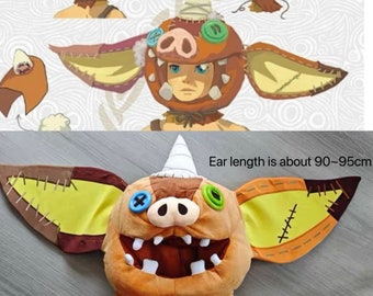 Bokoblin Mask, BOTW, Zelda, Link, Crochet by Allie, Breath of the Wild ...
