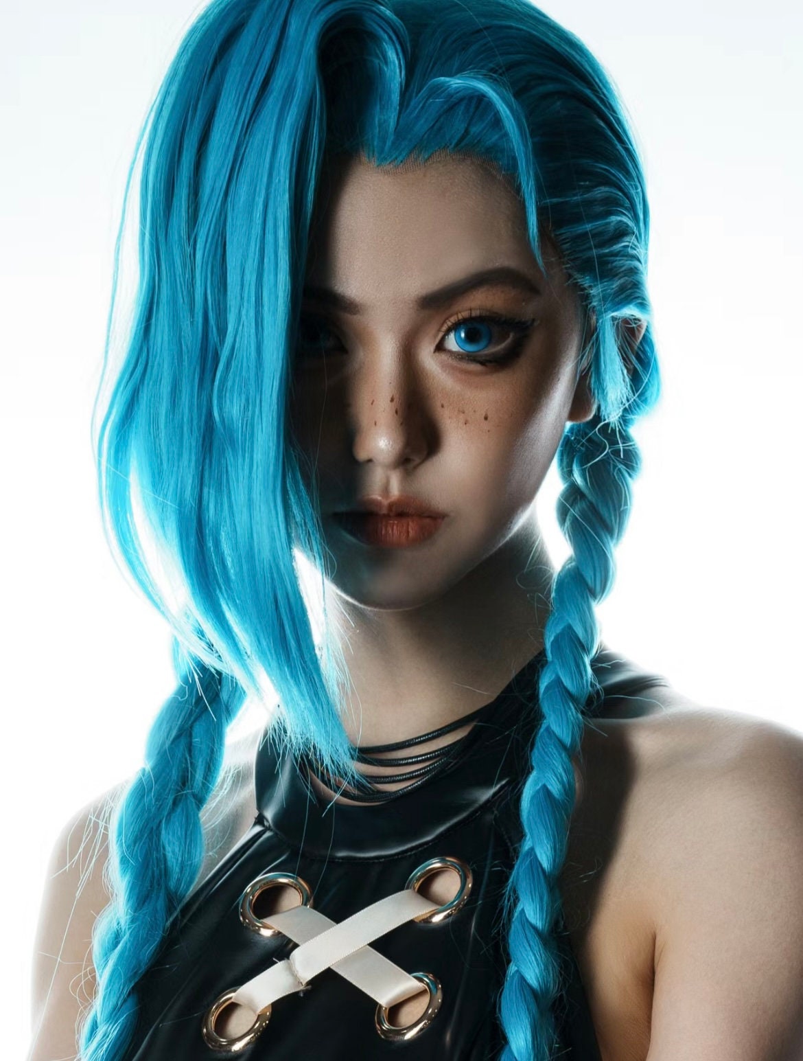 League of Legends Jinx Costume, Jinx Cosplay Suit, LOL Costume, Arcane ...