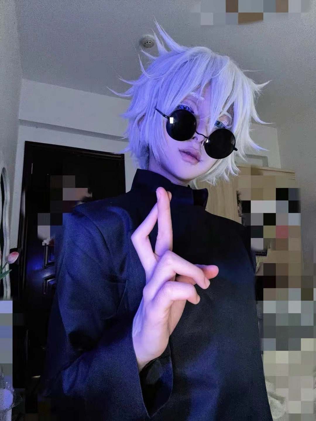 Jujutsu Kaisen Satoru Gojo High-end Costume Cosplayer Gift Box ...