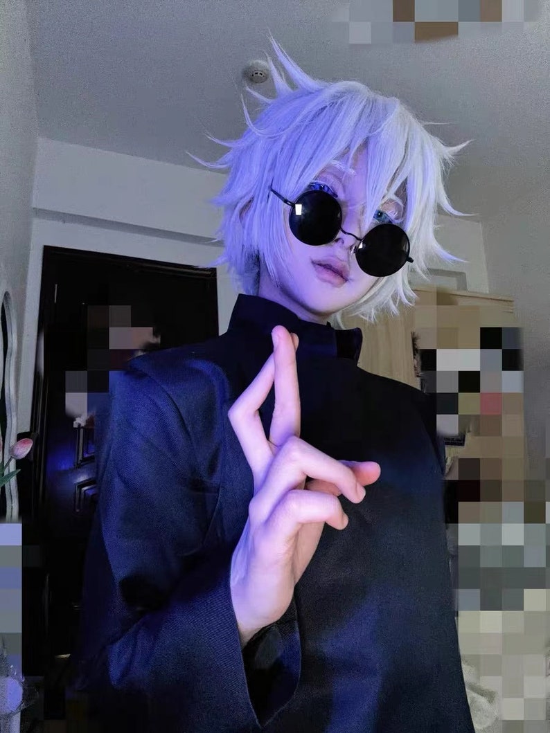 Jujutsu Kaisen Satoru Gojo High-end Customized Version Cosplay Set ...