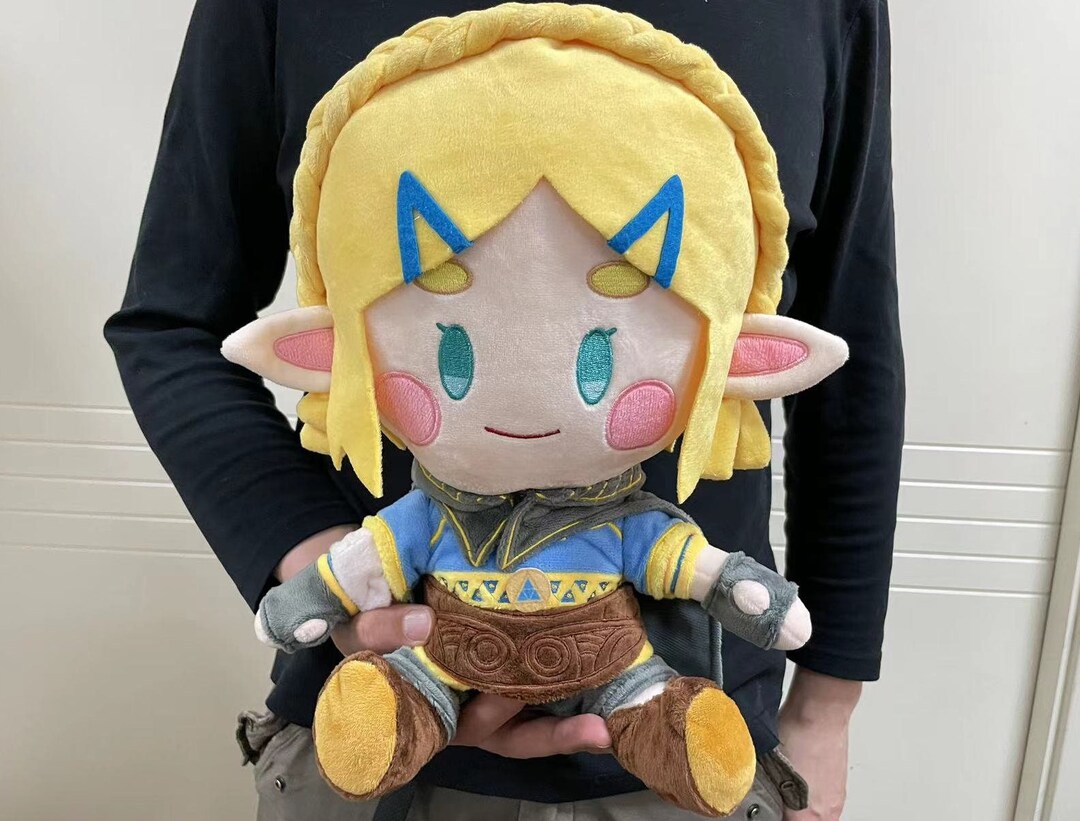 Zelda Inspired the Legend of Zelda Plushies--zelda Big Head Version ...