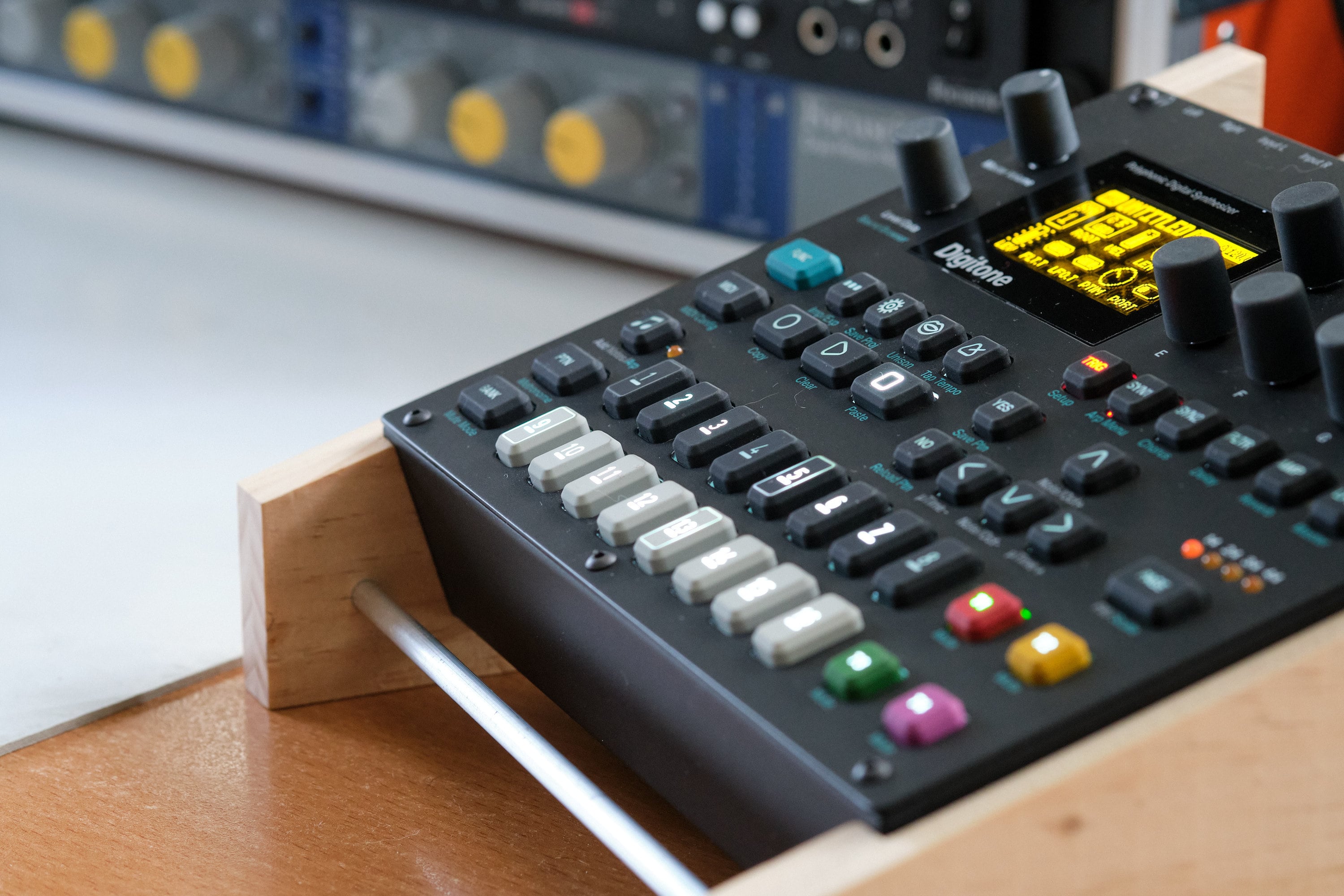 Digitakt Digitone and Syntakt Stand Made of Old Wine Box Wood - Etsy