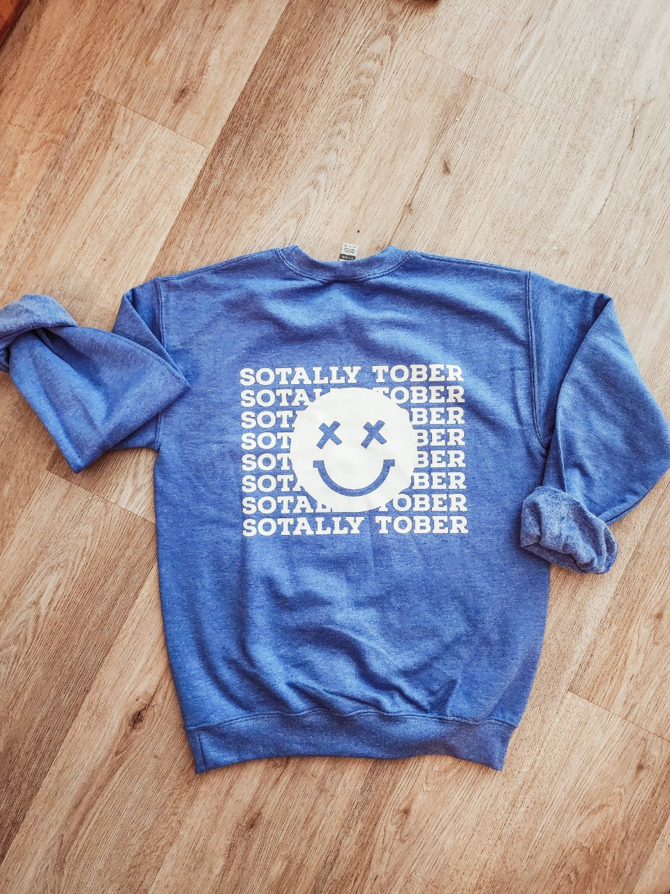 SOTALLY TOBER Crewneck Sweater Graphic Print Printed - Etsy