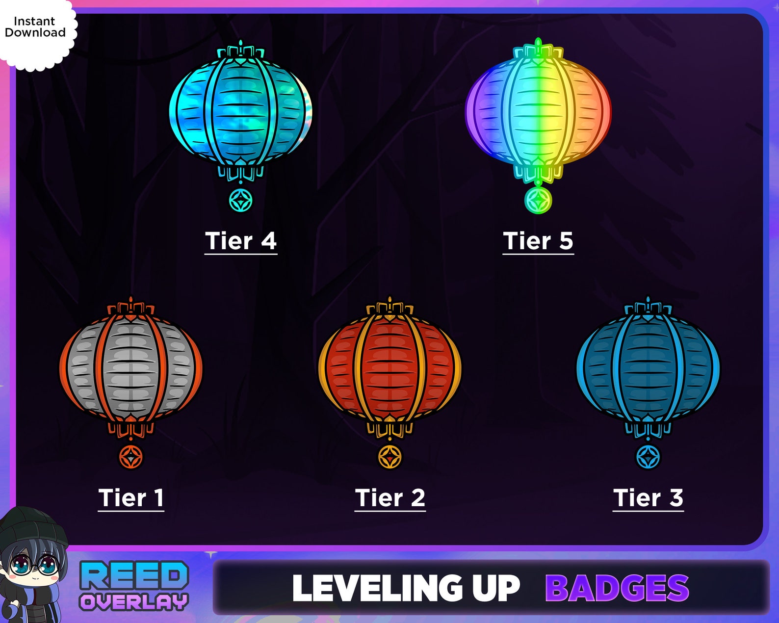 Twitch Animated Complete Stream Package mystic Magi Mythical Magical 3d ...