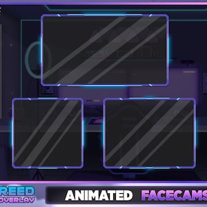 Animated Cozy Facecam Overlay Pack – Twitch Webcam Overlay (digital ...