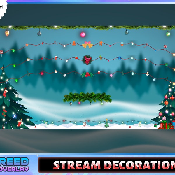 Christmas Lights Stream Decorations - Etsy