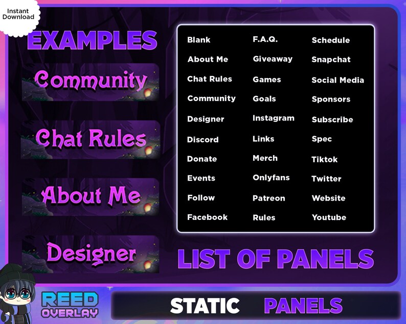 Twitch Animated Complete Stream Package mystic Magi Mythical Magical 3d ...