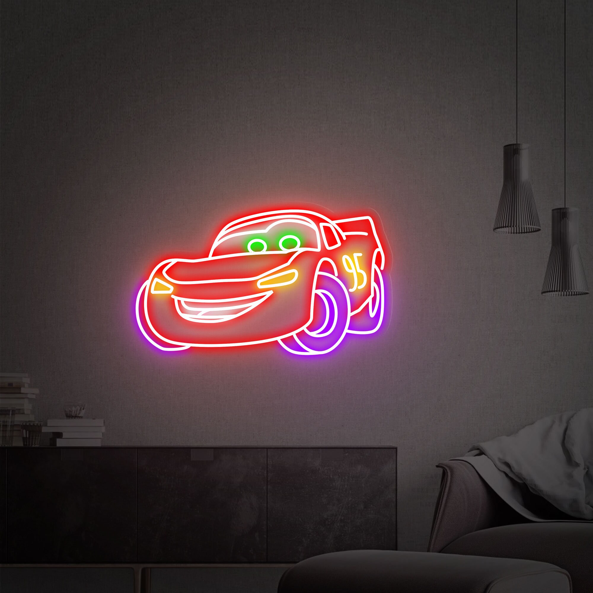 Cars With Neon Lights
