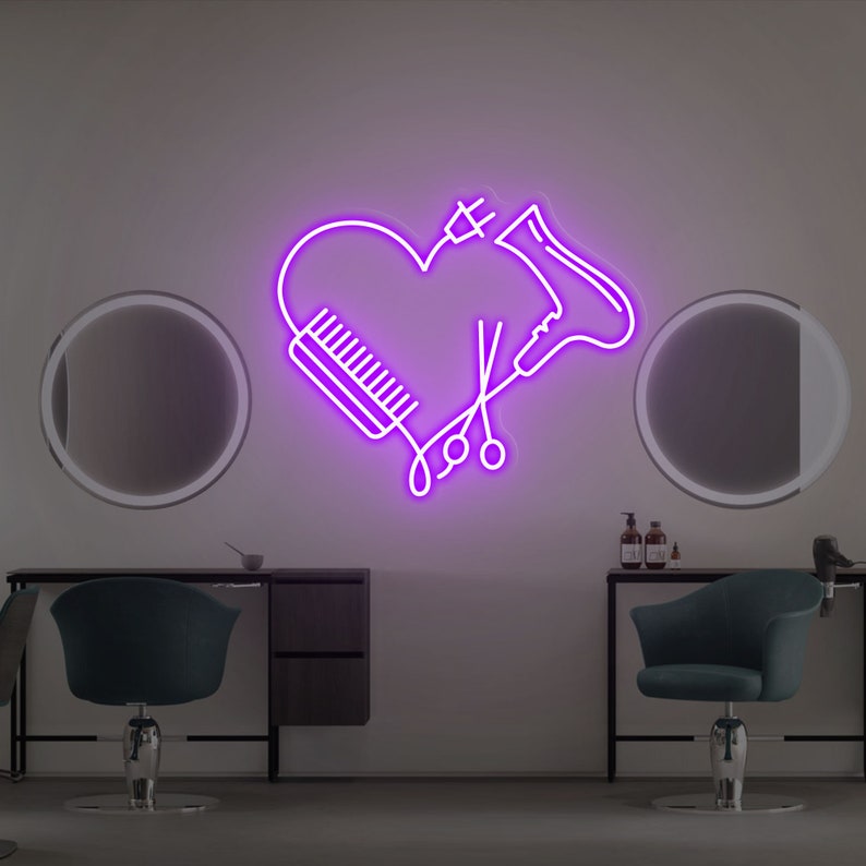 Custom Salon Neon Sign Beauty Salon Signs Neon Sings for - Etsy